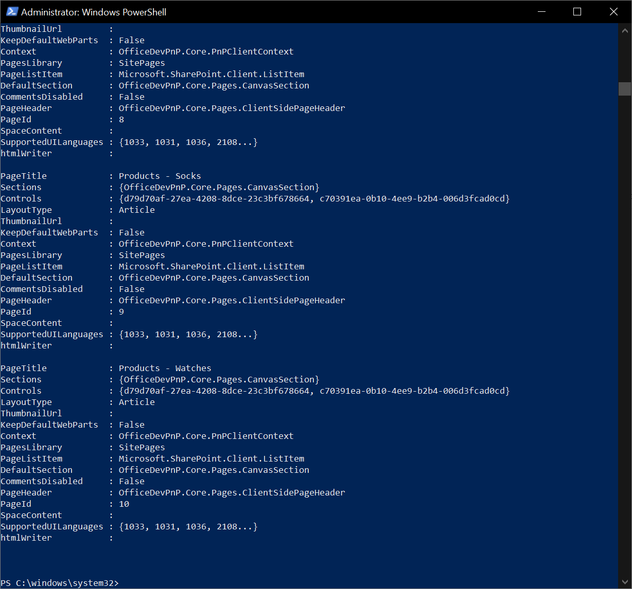 Powershell Create Sharepoint Online Pages From A Template And Add Them 1949